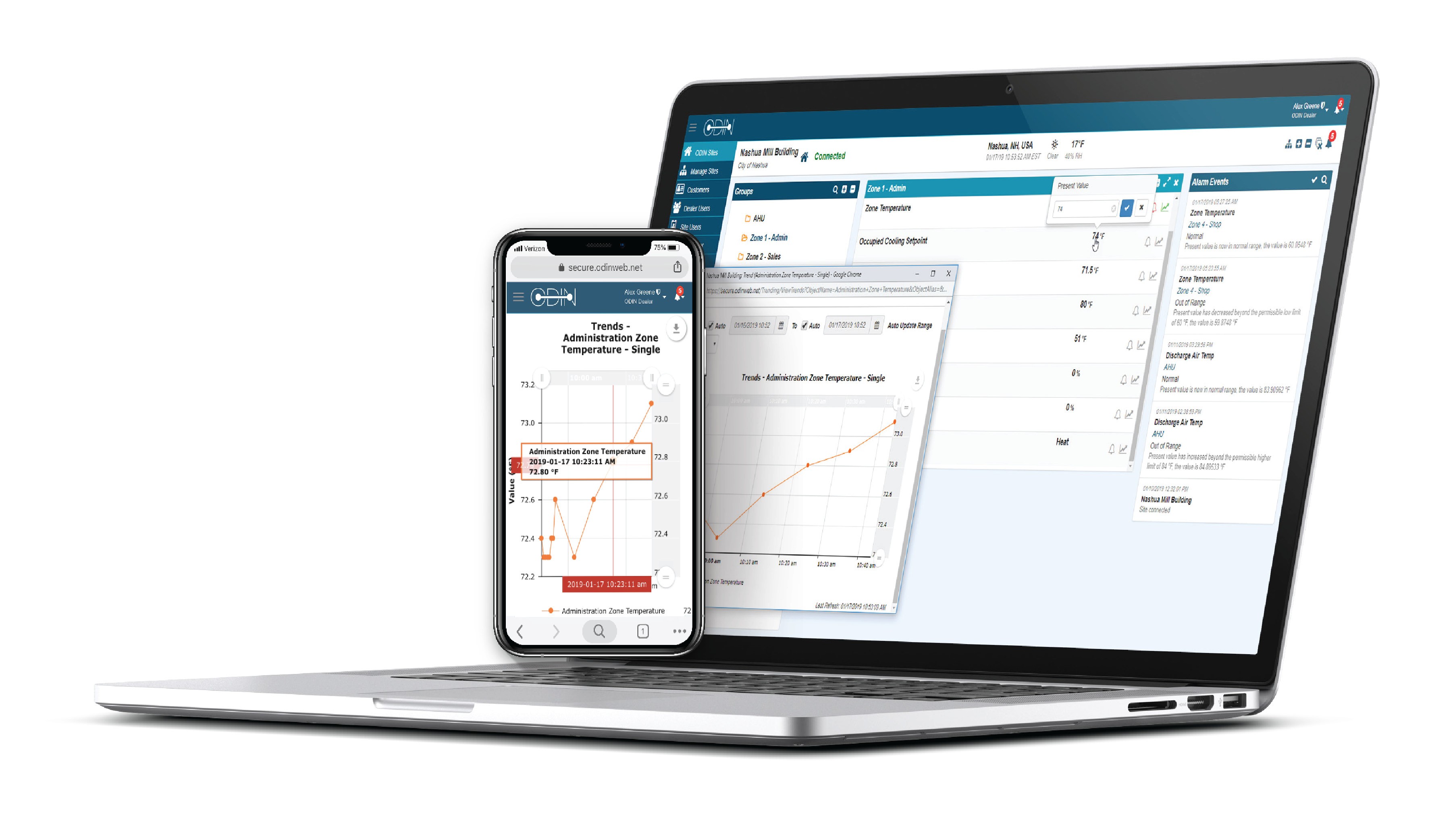 ODIN Systems | Cloud-Based BMS for BACnet HVAC Devices